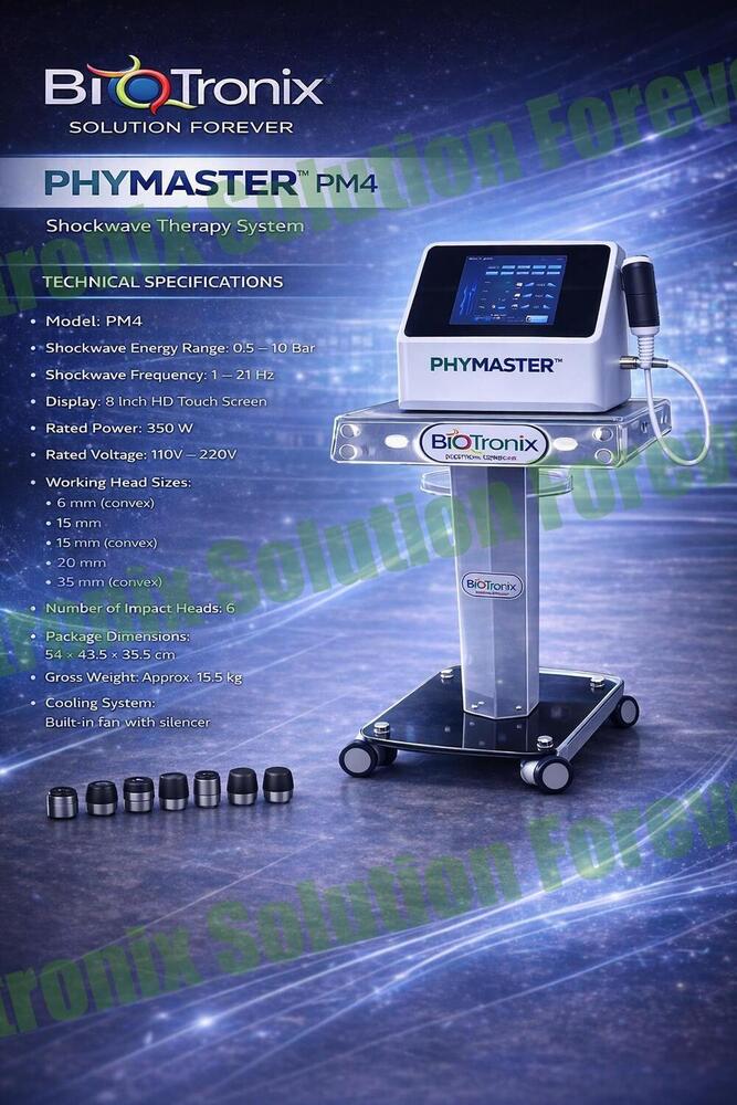 Phymaster Shockwave Pain Management Shockwave Therapy Machine at 21000. ...