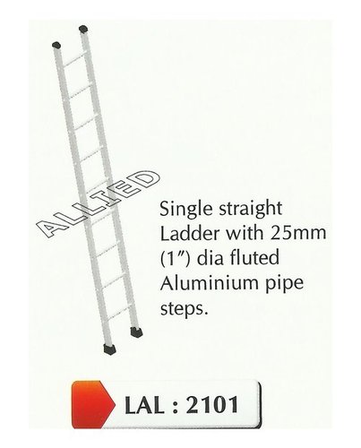 Aluminium Single Straight Ladder at Best Price in Faridabad | Allied ...