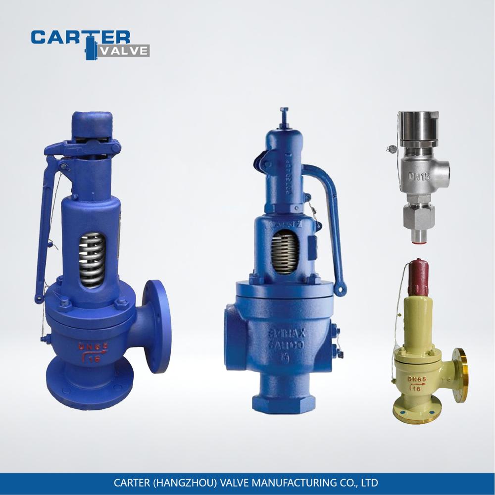 Safety Valve / Pressure Relief Valve, Cast Steel, Flanged, Automatic ...