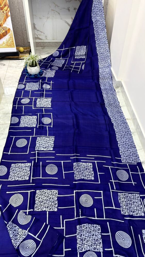 Murshidabad Pure Silk Hand Batik Sarees at 3400.00 INR at Best Price in ...