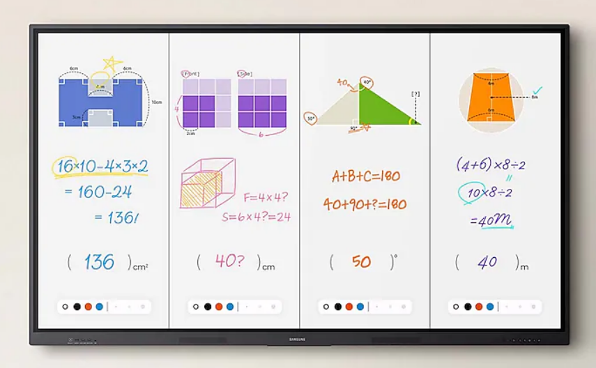 Samsung Waf Series 65" Interactive Panel at 100300.00 INR in Panvel ...