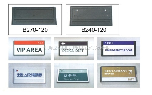 Rectangle Interior Signage Frame at Best Price in Mumbai | Shine Well ...