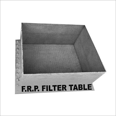 Frp Filter Table at Best Price in Kolkata, West Bengal | J. M. Enterprise