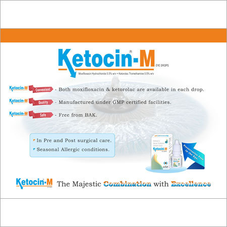 Ketocin Eye Drops at Best Price in Amritsar, Punjab | Orbit Biocare
