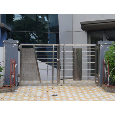 Designer Stainless Steel Gate at Best Price in Lucknow | S. N. Techno Inc