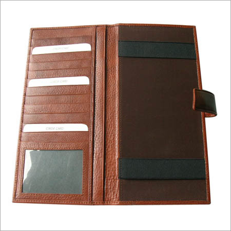 Leather Cheque Book Wallet at Best Price in Vellore | Just Hides