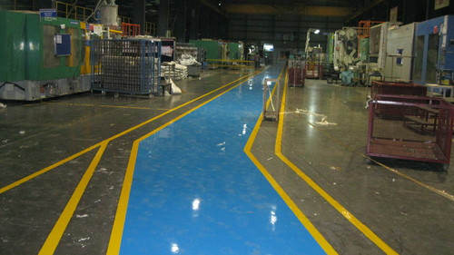 Permanent Aisle Marking Services at Best Price in Pune | Satish Enterprises