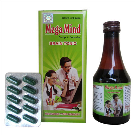 Mega Mind Syrup (shankhpushpi Syrup With Capsules) at Best Price in ...