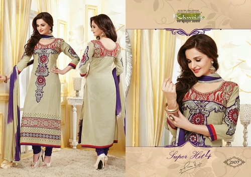 Heavy Neck Work Suit at Best Price in Mumbai | Krishna Kala