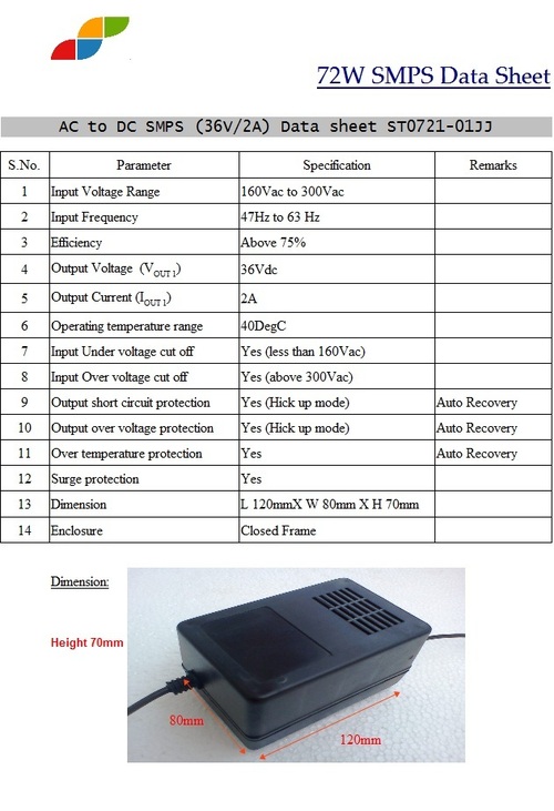 Ro Smps at Best Price in Chennai, Tamil Nadu | Elektronika Sway Pvt. Ltd.