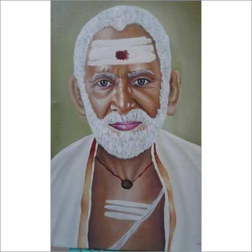 Realistic Oil Portrait Painting At Best Price In Chennai Sri Sankara