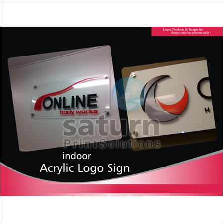 Custom Acrylic Signs at Best Price in Pune, Maharashtra | Saturn Print Solution
