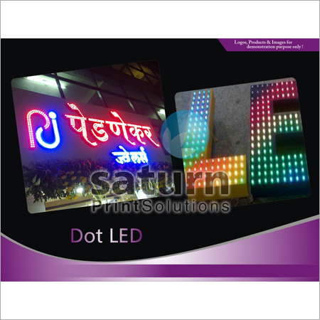 Outdoor Led Sign Board at Best Price in Pune | Saturn Print Solution