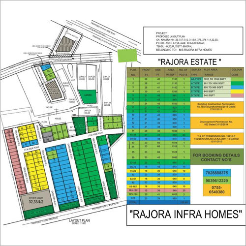 Colony Layout Plan at Best Price in Bhopal, Madhya Pradesh | Rajora ...