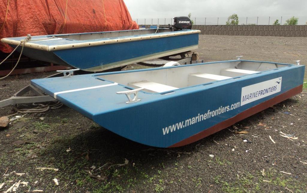 Aluminium Punt Boat - Pb 450 at Best Price in Mumbai | Ocean Blue Boating Pvt. Ltd.