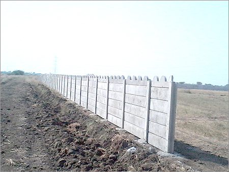 Boundary Wall at Best Price in Gondal, Gujarat | Shiv Cement Products