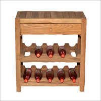 Wooden Bar Wine Rack at Best Price in Jodhpur | Manav Creations