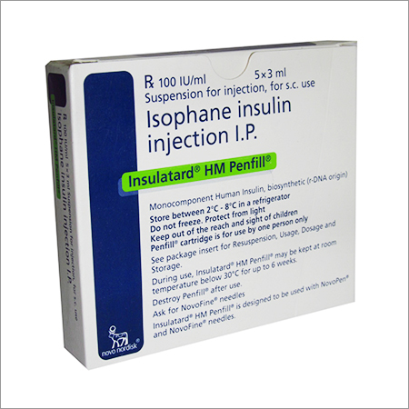 Insulatard Penfill at Best Price in New Delhi, Delhi | Medilink