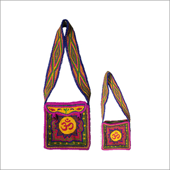 Embroidered Shoulder Bags at Best Price in New Delhi, Delhi | Om Leather