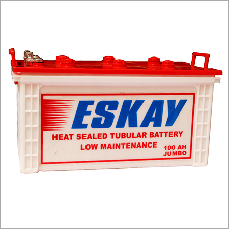Heat Sealed Tubular Battery 100 Ah Jumbo at Best Price in Hubli | Eskay ...