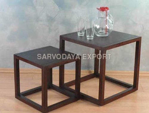 Wooden Cube Table at Best Price in Jodhpur, Rajasthan | Sarvodaya Export