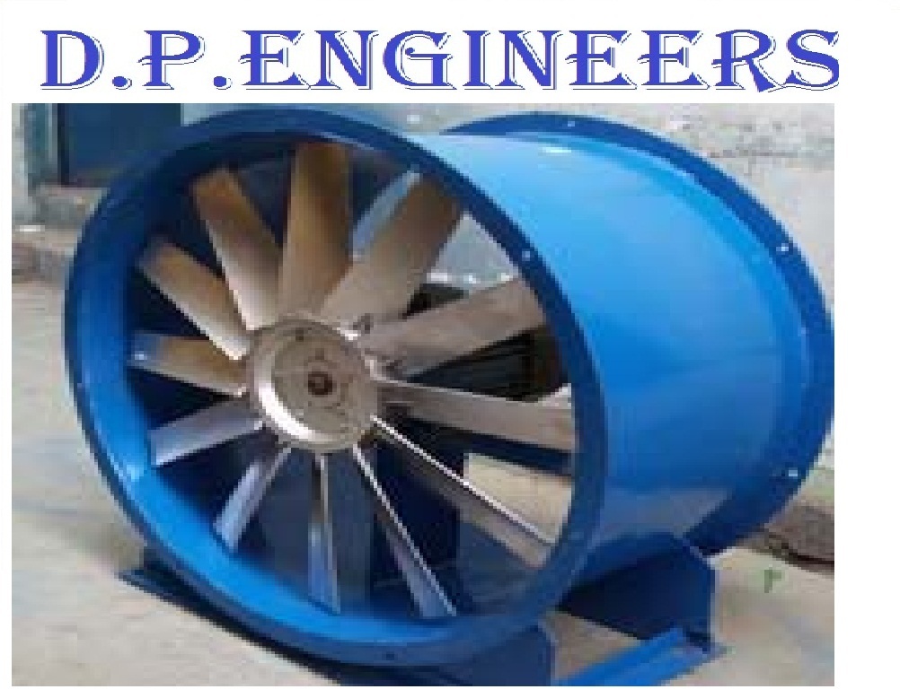 Axial Flow Fan Foot Mounted at Best Price in Delhi | D. P. Engineers