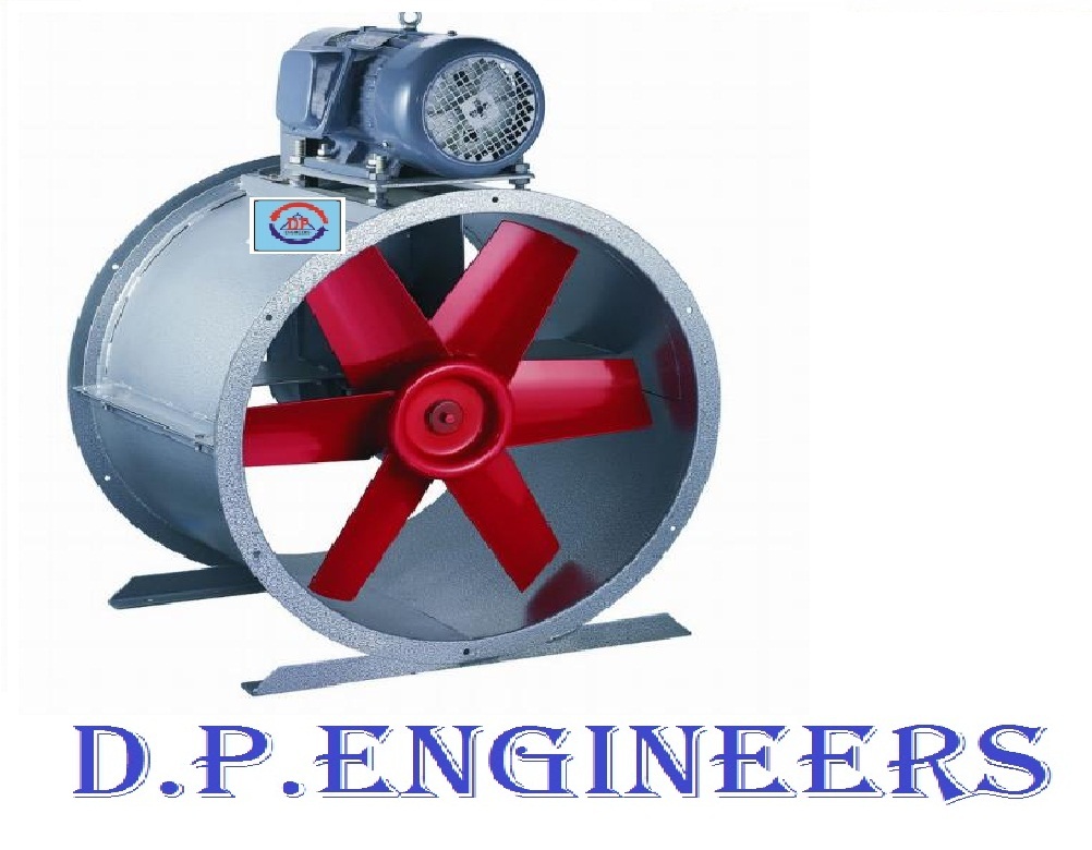Axial Flow Fan Foot Mounted at Best Price in Delhi | D. P. Engineers