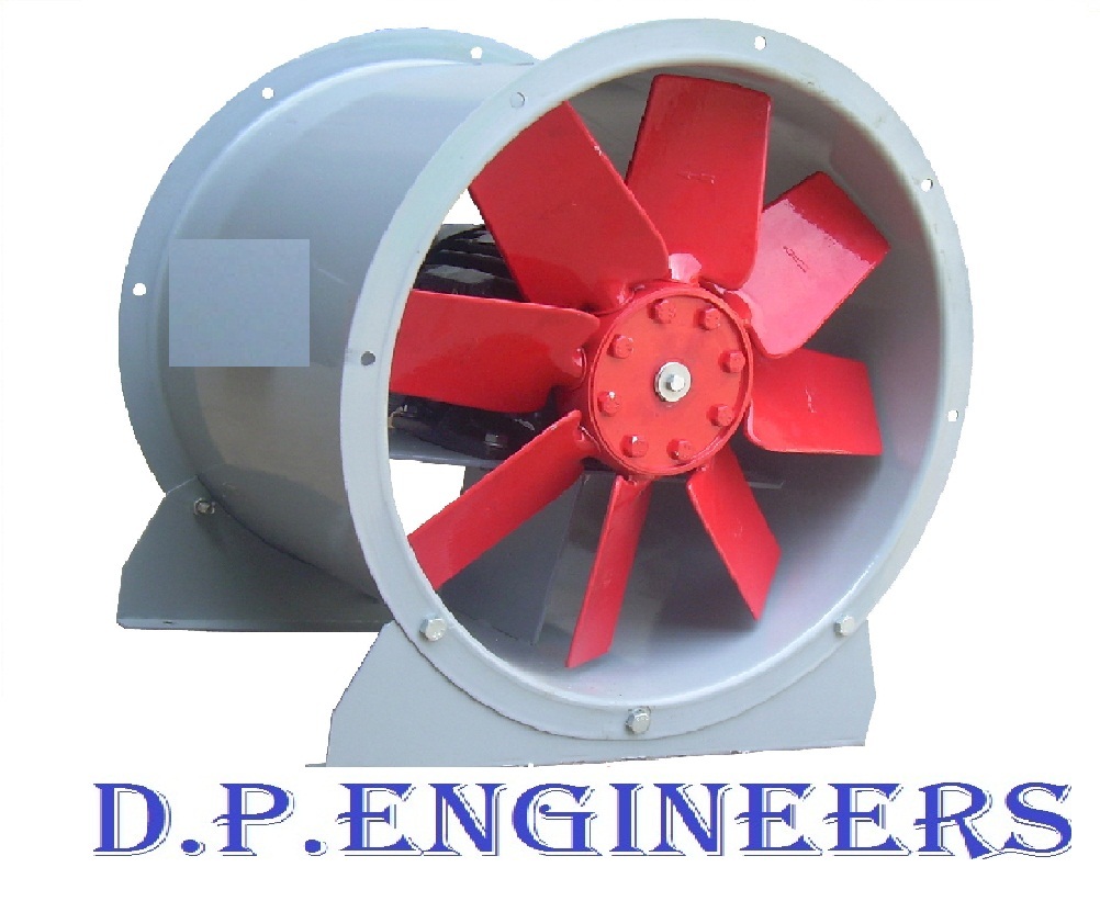 Axial Flow Fan Foot Mounted at Best Price in Delhi | D. P. Engineers