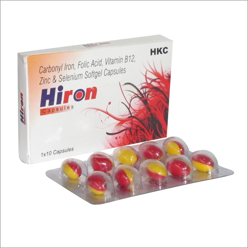 Hiron Soft Gelatin Capsules Multivitamins at Best Price in New Delhi ...