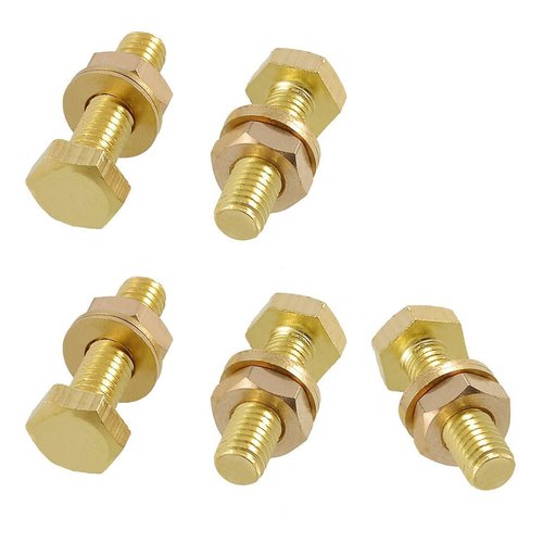 Brass Nut Bolt at Best Price in Jamnagar, Gujarat | Umiya Brass Industries
