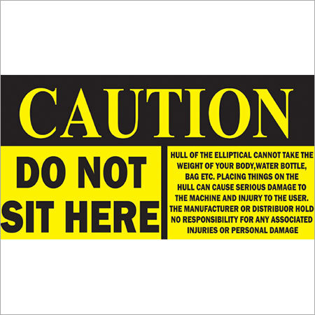 Any Customize Shape General Safety Stickers at Best Price in Ghaziabad ...