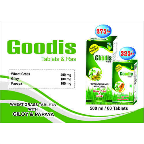 Goodis Tablets & Ras at Best Price in Sonipat | Saish Sci Veda