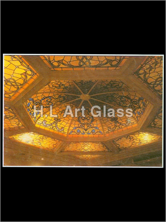 Colored Stained Ceiling at Best Price in Gurugram, Haryana | H. L. Art ...