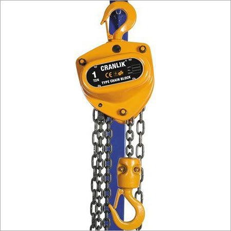 Chain Pulley Block at Best Price in Faridabad, Haryana | Excel Lifts ...