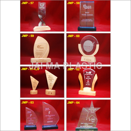 Acrylic Trophy at Best Price in Delhi, Delhi | Jai Ma Plastic