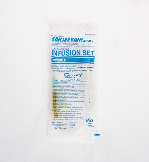 Infusion Set Pack at Best Price in Ulhasnagar, Maharashtra | Sanjeevani ...