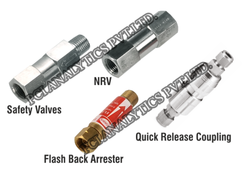 Silver Safety Valve / Nrv / Quick Release Coupling / Flash Back ...