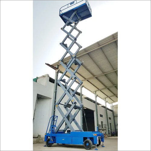 High Rise Scissor Lift at Best Price in Bhuj | Proton Construction ...