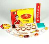 Red & Yellow Om Shanthi Saraswathi Pooja Pack at Best Price in Mysuru ...
