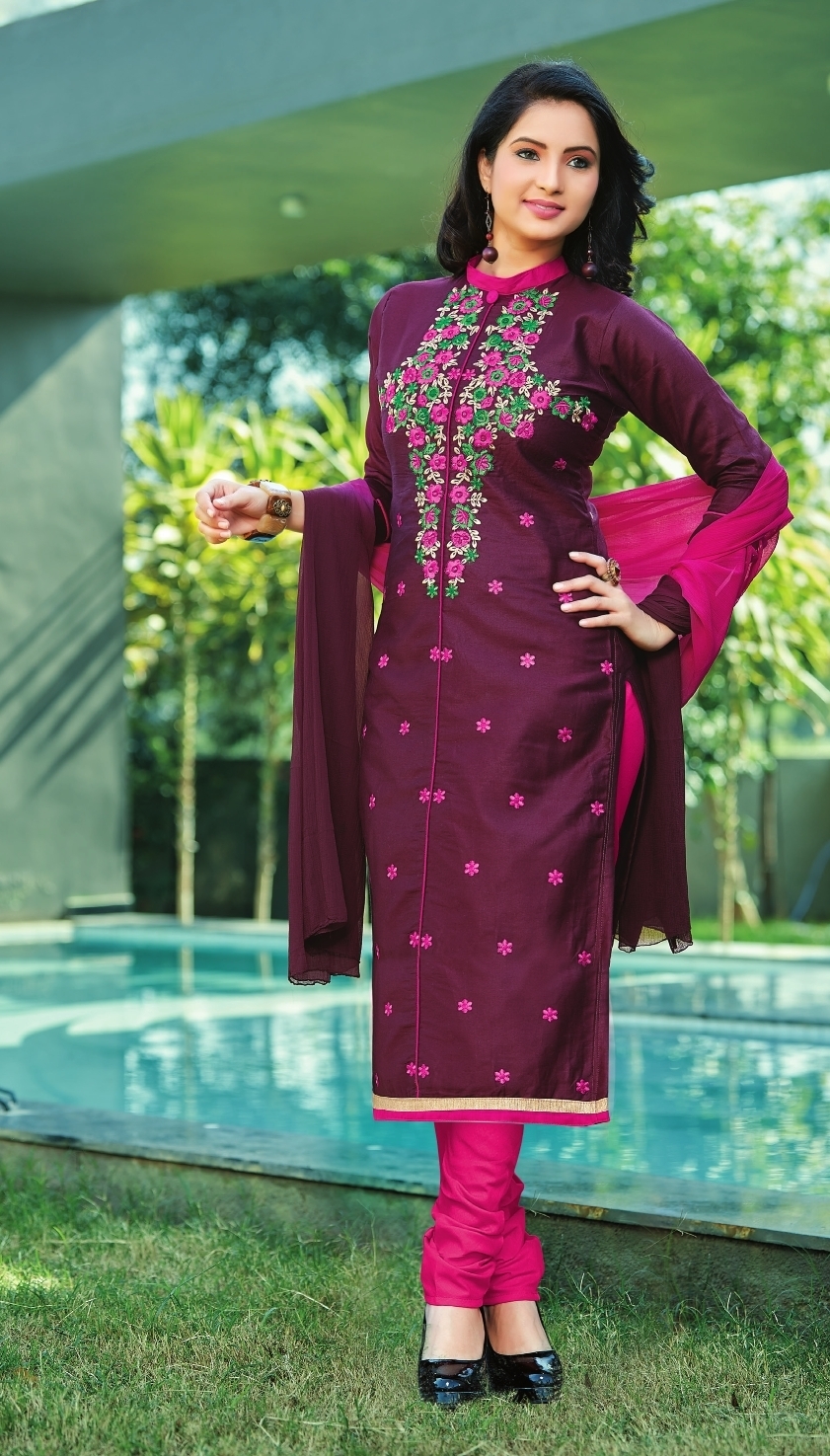 Cotton Salwar Suit Neck Designs Catalogue