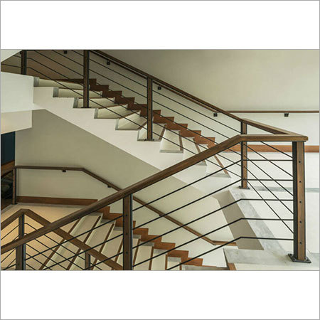 Ms Stair Case Railing at Best Price in Bengaluru | Crystal Fabricators