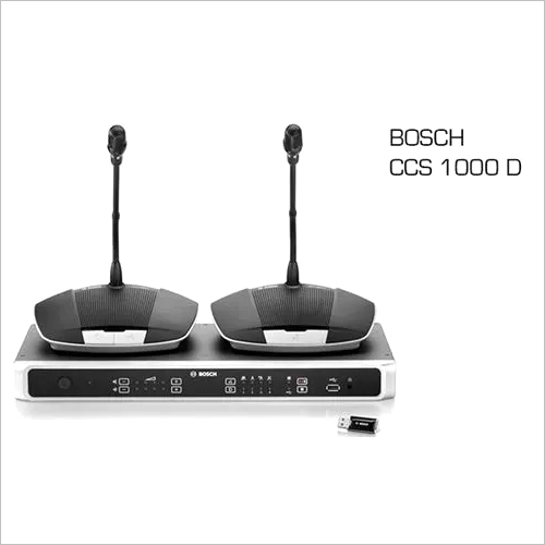 Bosch Digital Discussion System Ccs-1000d at Best Price in Noida ...