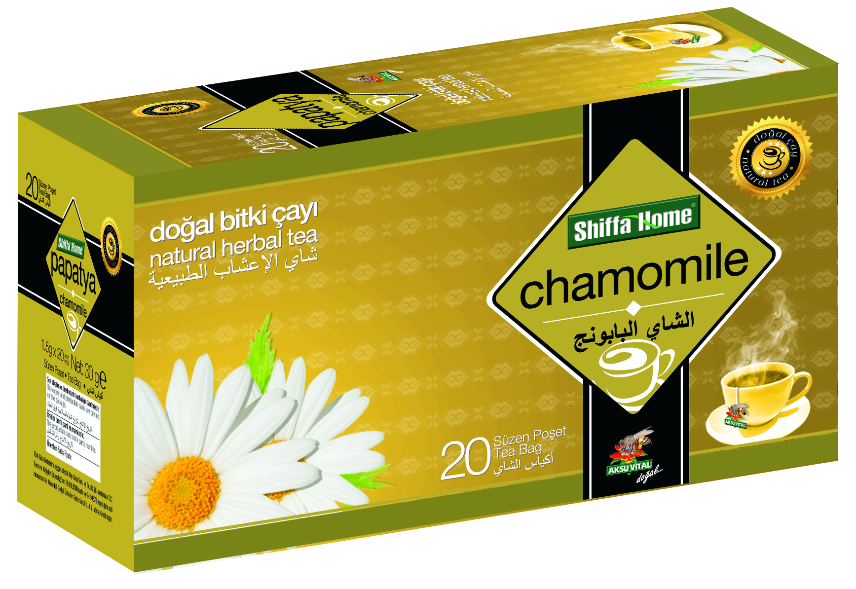 Chamomile Tea Herbal Tea Bag at Best Price in Buyukcekmece | Aksu Vital ...
