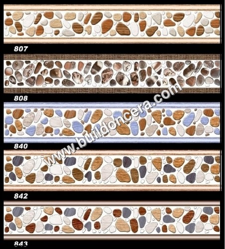 Multi Color 24x4 Border Tiles at Best Price in Morbi | Buildon Cera Centre