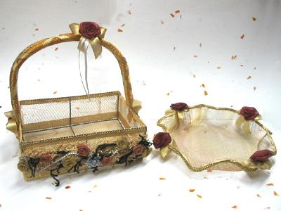Wire Mesh Basket & Tray at Best Price in Delhi | Festive Creations
