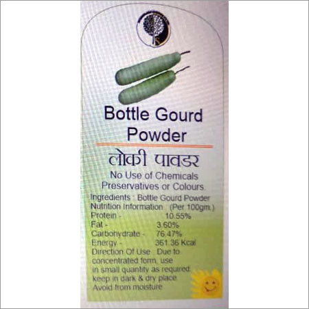 Bottle Gourd Powder at Best Price in Indore, Madhya Pradesh | D S Food ...