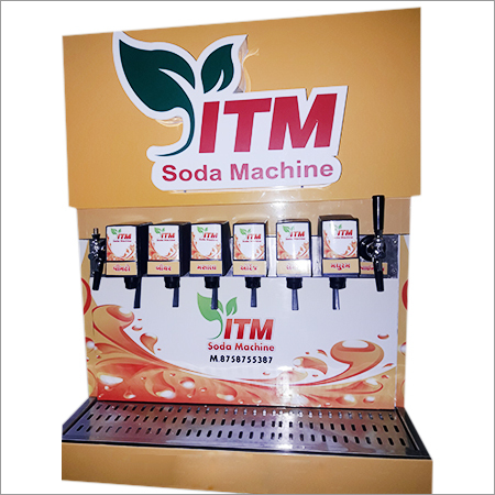 6+1 Valve Soda Machine at Best Price in Bhavnagar | Itm Fountain Soda ...