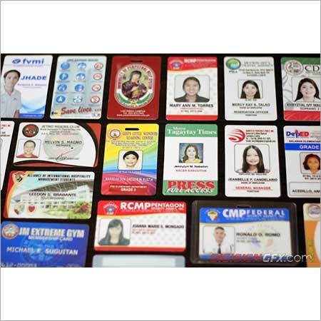 Pvc Photo Id Card - Pvc, 86 X 54 Mm, Multi-color | Waterproof, Wear ...