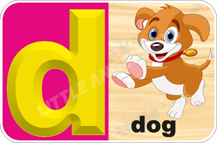 Yellow English Alphabet Flash Cards at Best Price in New Delhi | Little ...