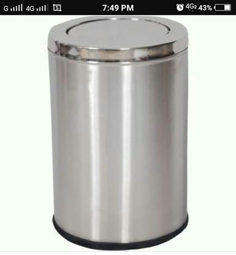 Stainless Steel Swing Dustbins Application: For Garbage Purpose at Best ...